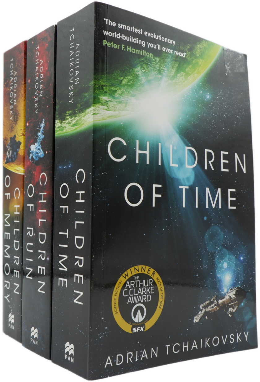 Adrian Tchaikovsky - The Children of Time Novels 3 Book Collection ...