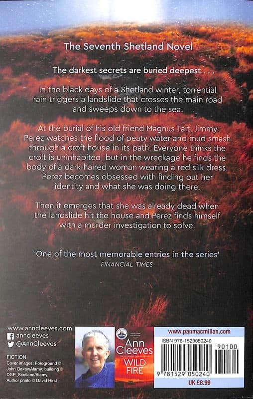 Ann Cleeves - Cold Earth Shetland Book 7 BookWise Online, Bargain Book ...