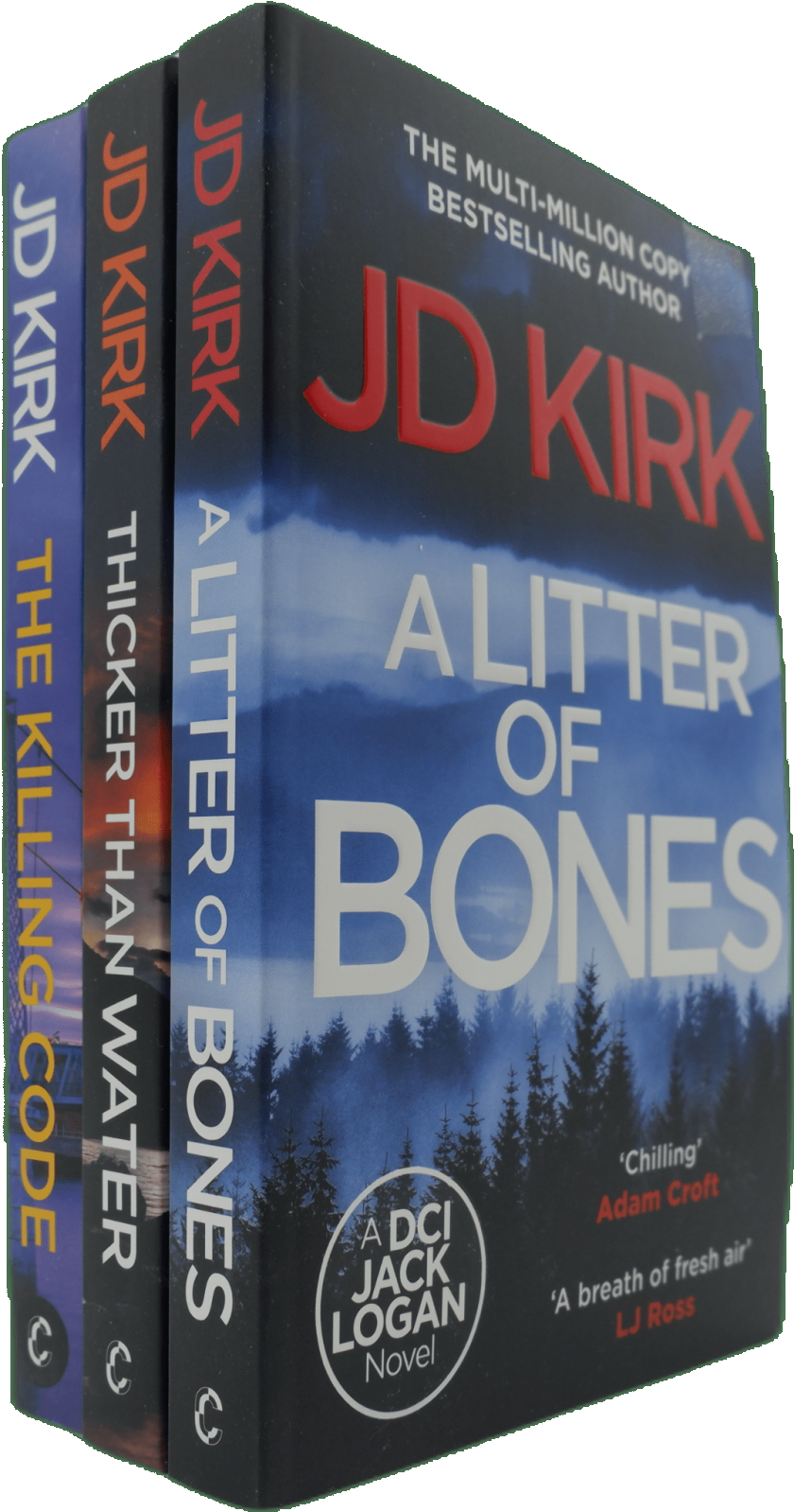 JD Kirk - DCI Jack Logan Series Books 1 to 3 BookWise Online, Bargain ...