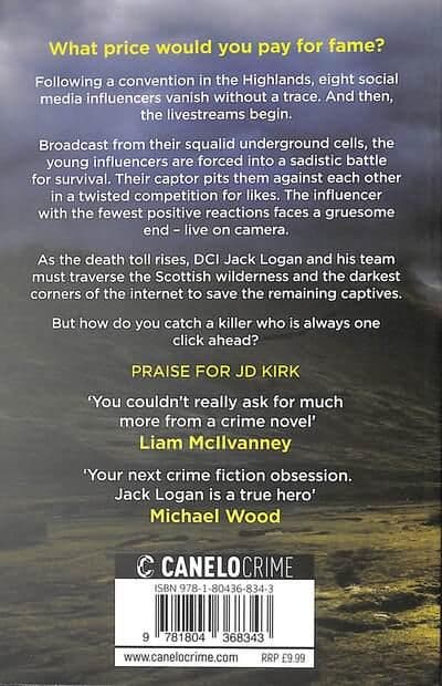 J D Kirk - A Killer of Influence DCI Jack Logan Book 20 BookWise Online, Bargain Book Specialists