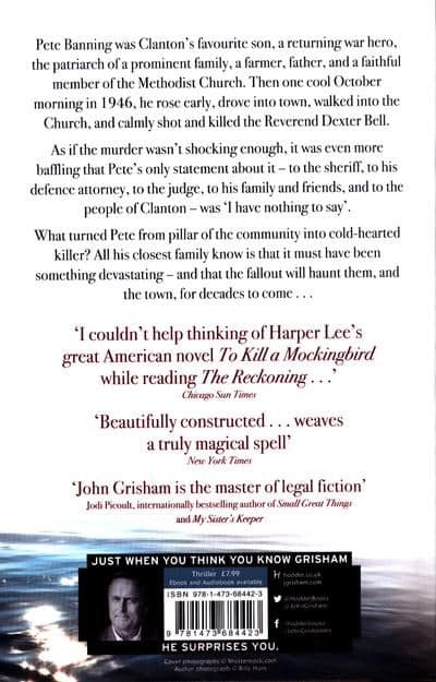 John Grisham - The Reckoning BookWise Online, Bargain Book Specialists