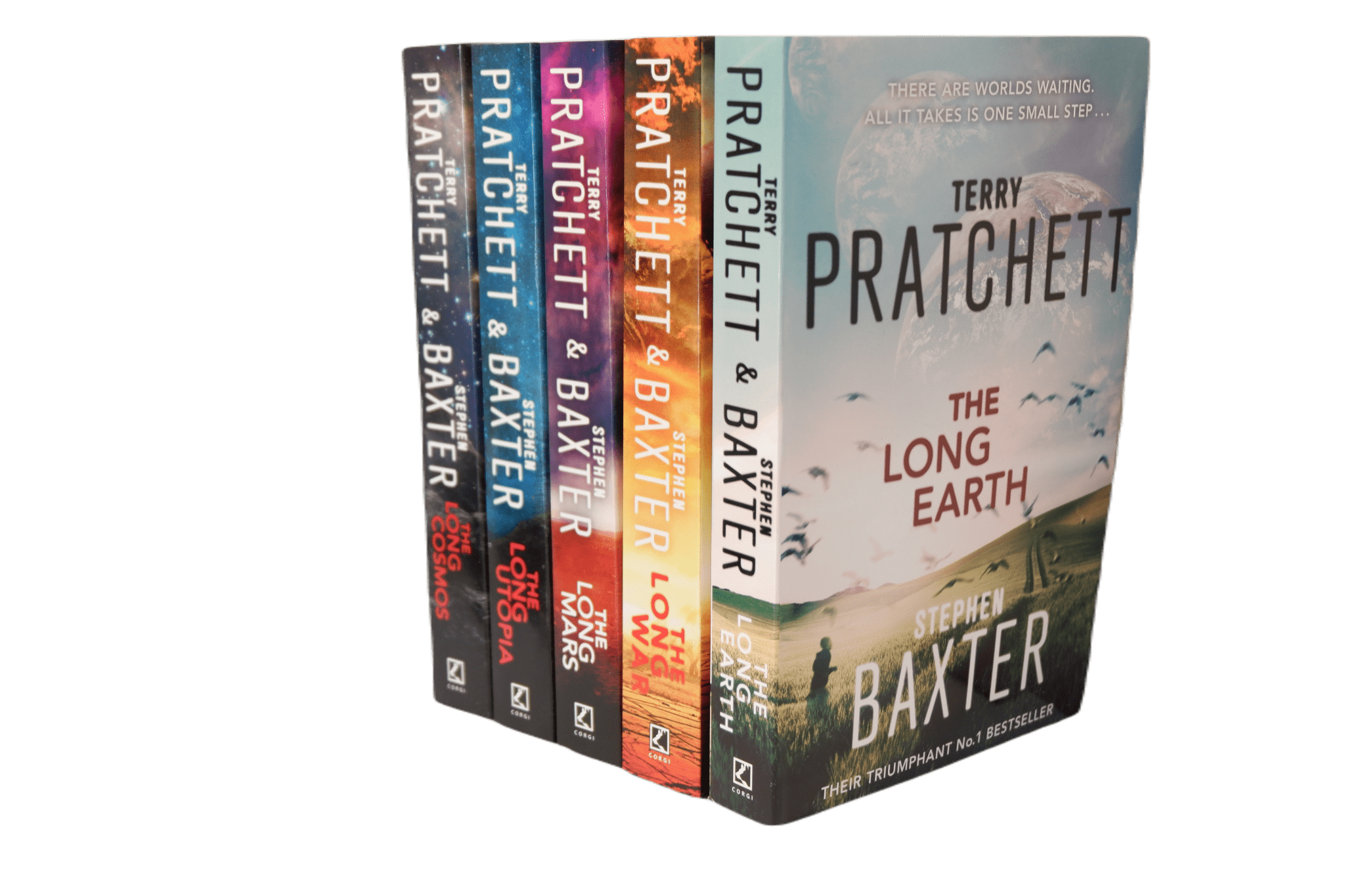 Terry Pratchett Long Earth 5 Book Collection BookWise Online, Bargain ...