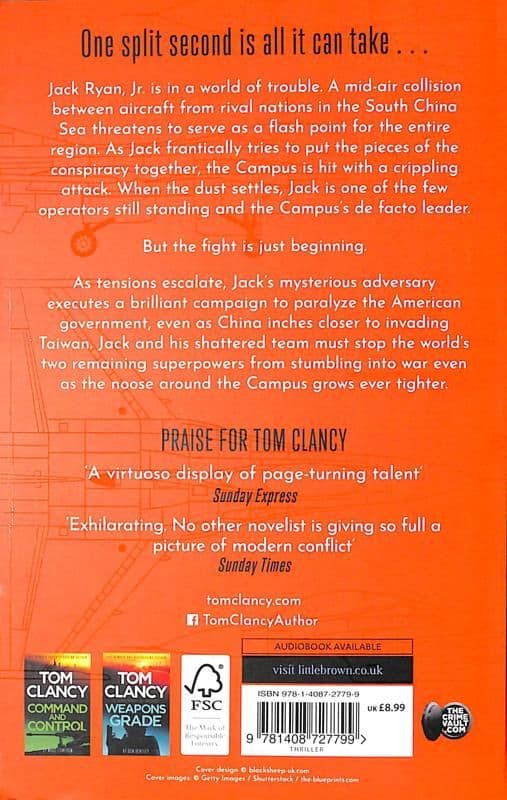 Tom Clancy & Don Bentley - Flash Point A Jack Ryan Jr Novel BookWise ...